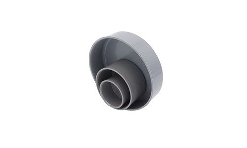 Eindkap om de buis | per stuk bestelbaar voor een scherpe prijs | Vriemee Int. Drain Products